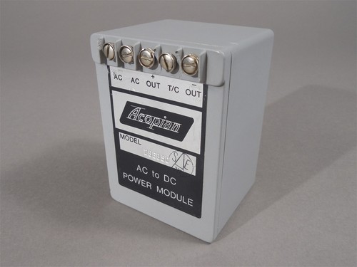 Acopian AC to DC Power Module 28EB50 Output 28 VDC 0.5 Amps Input 115 ...