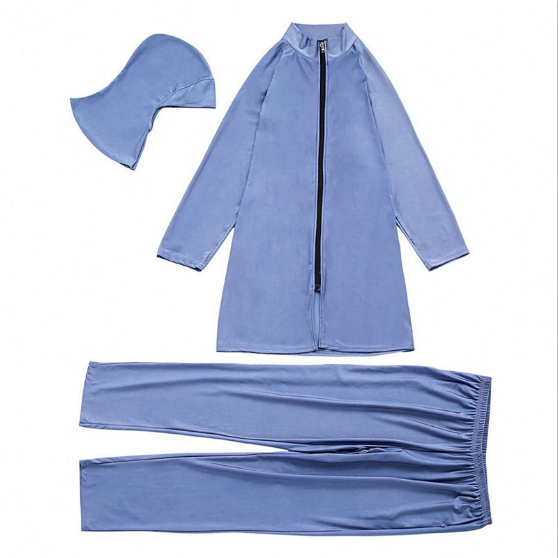 Muslim Women Swimwear Modesty Islamic Swimsuit Bathing Beach Costume ...