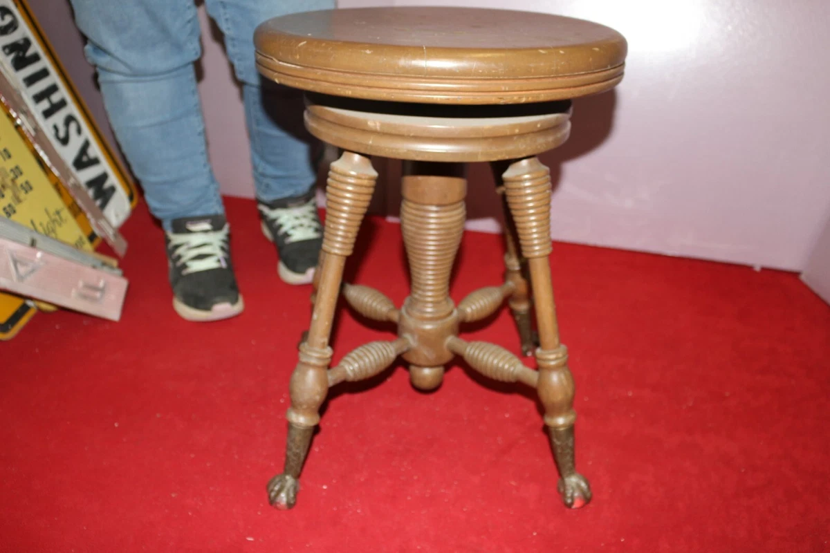 Antique Piano Stool Ebay