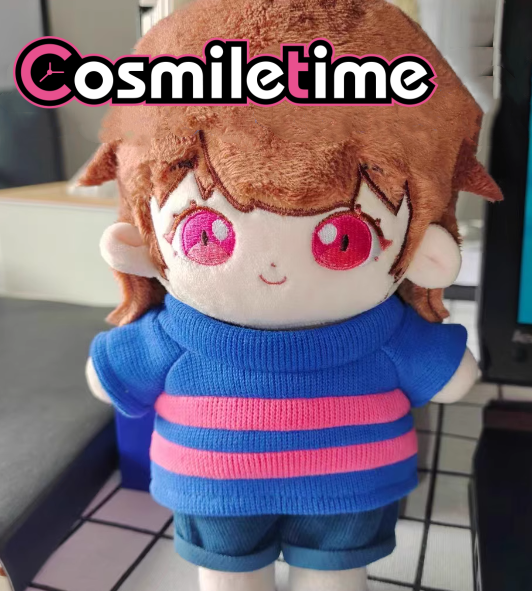 Undertale Chara Frisk Plush 20cm Doll Clothes Clothing Dress Up Cosplay ...