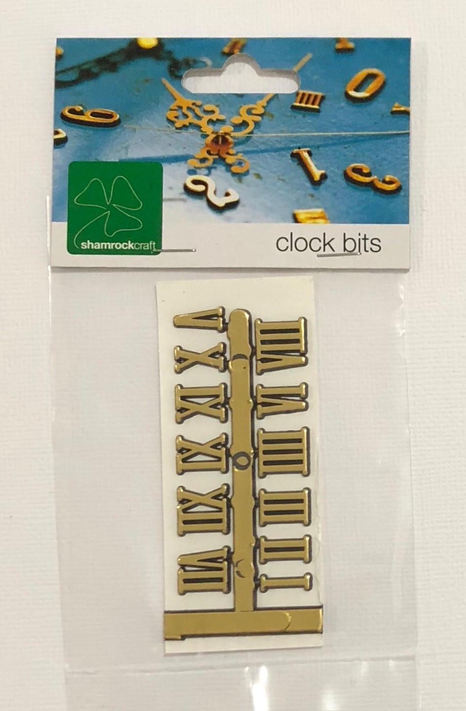 Gold Clock Numbers Set Roman Numerals 10mm Adhesive D9 Aussie Seller ...