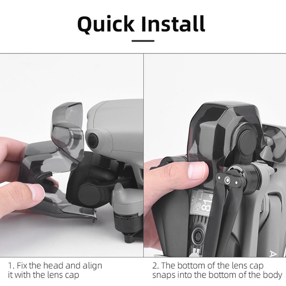 Gimbal Protective Cover Dust-proof Lens Cover for DJI AIR 3 Drone ...