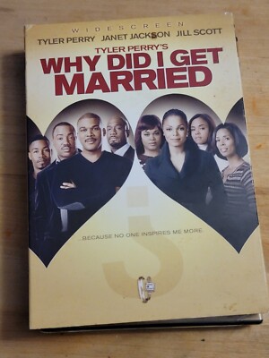 Tyler Perry's Why Did I Get Married? Widescreen Edition DVD Janet ...