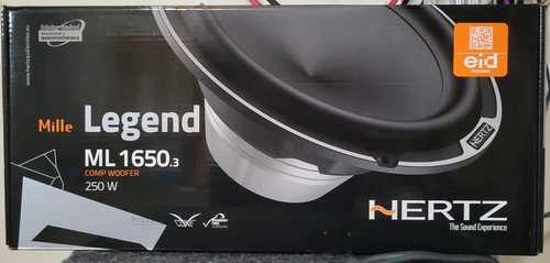 HERTZ ML1650.3 MILLE 6.5" LEGEND COMPONENT WOOFER SET. NEW | eBay