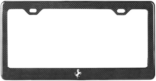 Custom Carbon Fiber License Plate Frame (Fits Ferrari Models) | eBay