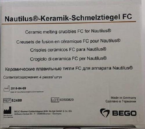 Bego Nautilus Ceramic Split Crucibles 4pk/bx item number: 52488 | eBay