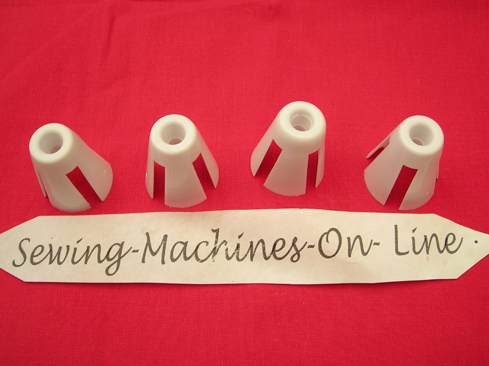 4 OVERLOCKER SERGER SEWING MACHINE THREAD SPOOL CONE HOLDERS FOR LARGE ...