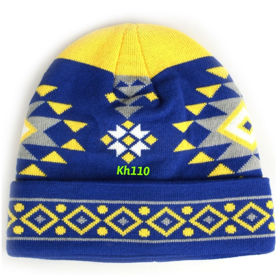 Southwest Native American Indian Navajo Print Knit Cuffed Beanie | eBay
