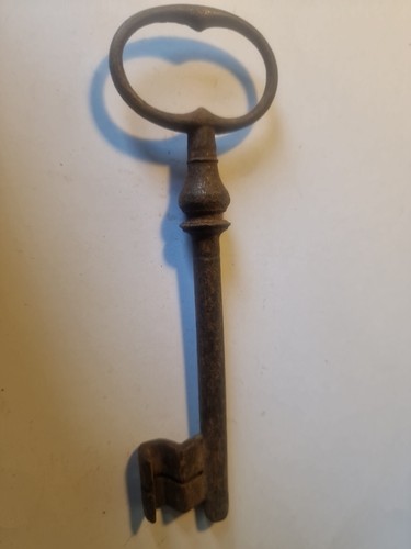 Grande Clef clé ancienne /Old key - 13 cm en fer forgé .. | eBay