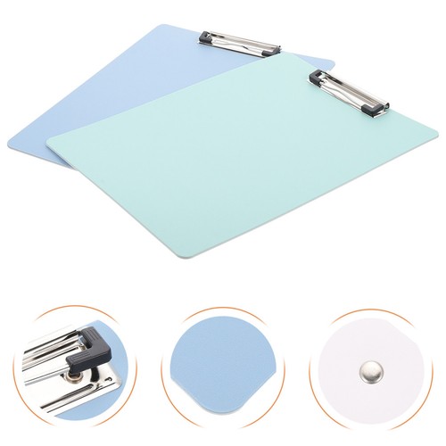 2 Pcs Plastic Writing Board School Stationery Supplies Clipboard | eBay ...