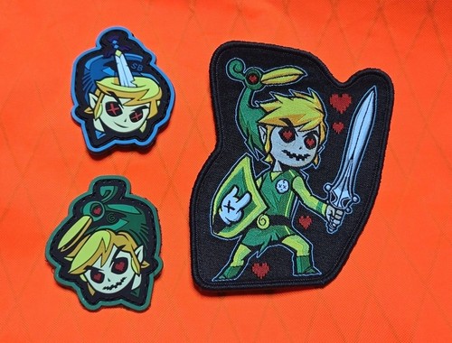 LINK 🗡️ Zelda Castle x Grayscale CxG Smashed Brothers Gear SBG Patch ...