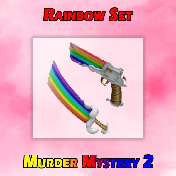 Roblox MM2 Murder Mystery 2 Rainbow Set | Fast Delivery | Cheap Price ️ ...