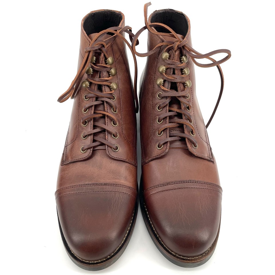 Rhodes Dean Boot Men's Size 11 Rust Ankle Boot Cap Toe Leather ...