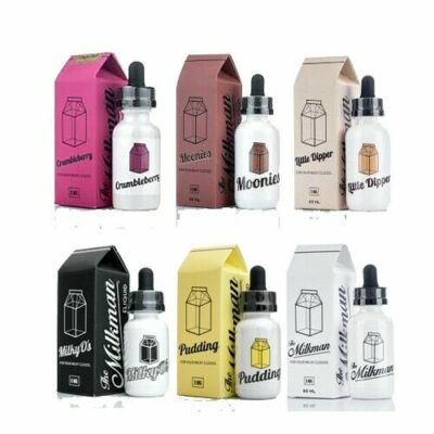 E Cig E Liquid The Milkman Vape Juice Dripper Cap 65vg 35pg 0mg 50ml 🔞 ...