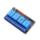 10PCS 4 Channel 3V Relay Module Board for Arduino Raspberry PIC AVR DSP ...