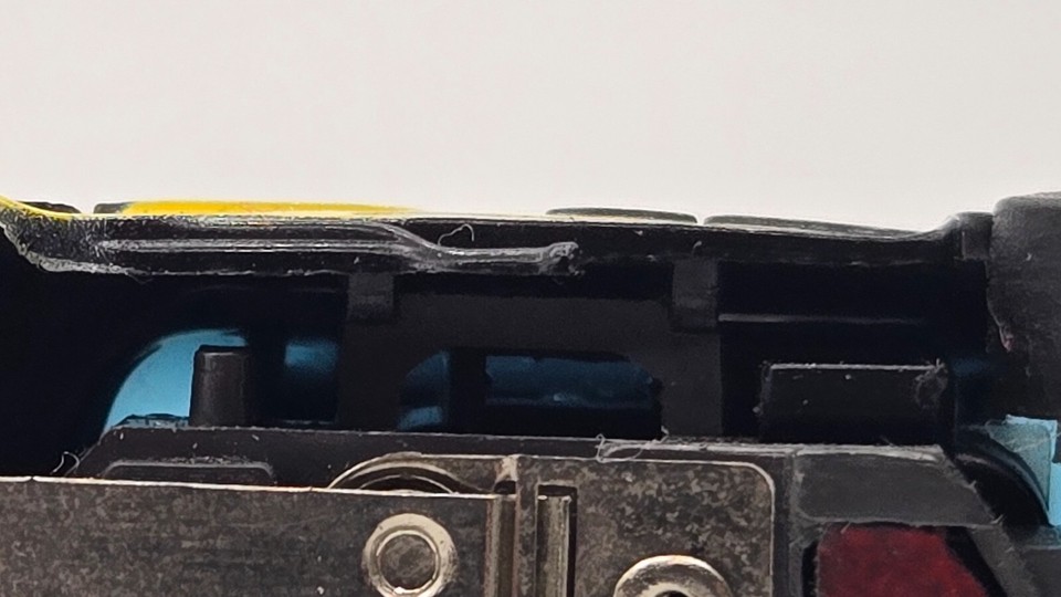 Aurora Afx Magnasonic '55 Chevy Bel Air Black Yellow Flames HO Slot Car ...