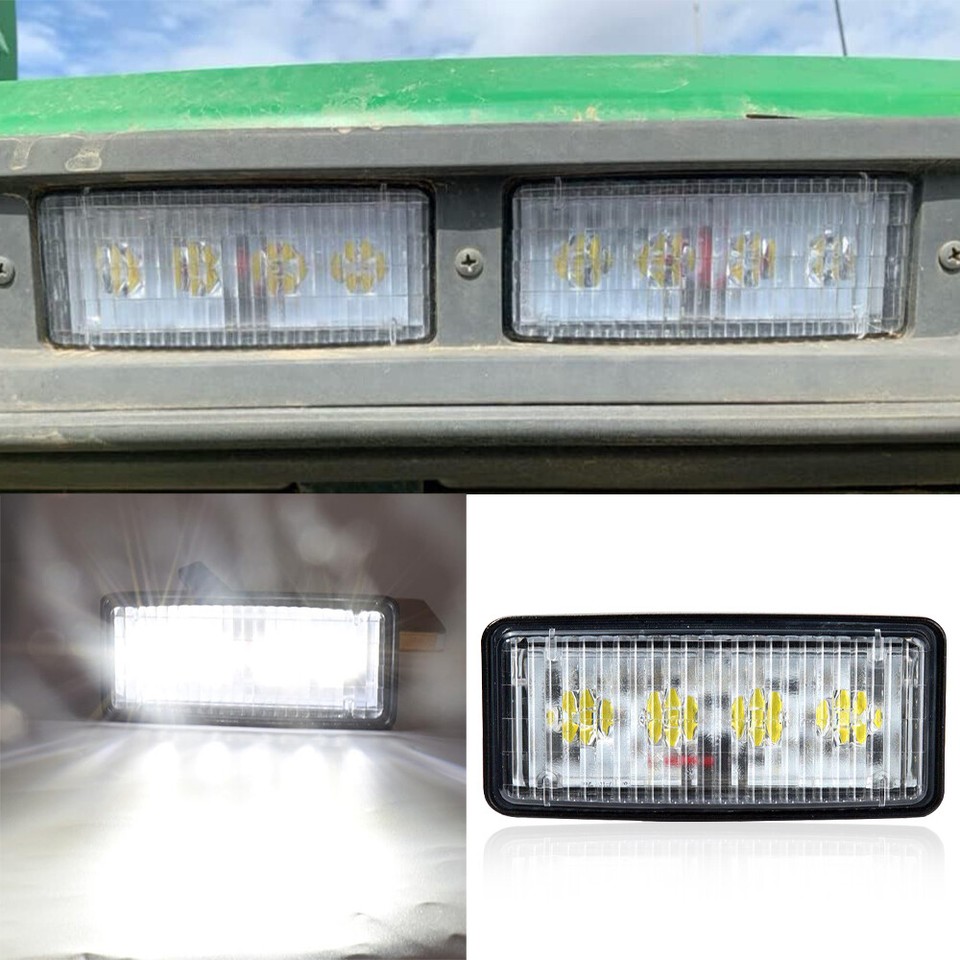 222004A2 Skid Steer LED Headlight Fits Case Fits Deere Fits New Holland ...