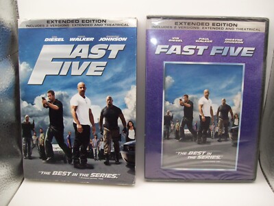 BRAND NEW Fast Five (DVD, 2011, Extended Edition) Factory Sealed | eBay