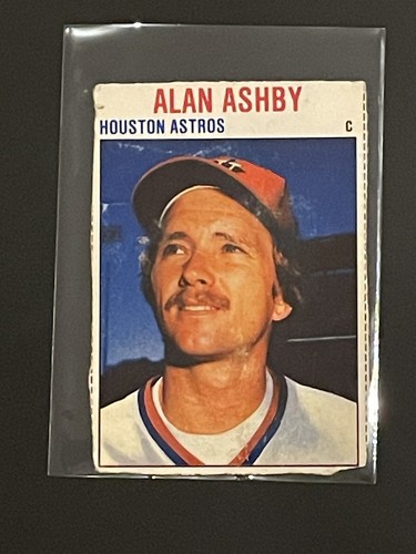 Alan Ashby 1979 Hostess Baseball Card Houston Astros #142 Poor ...