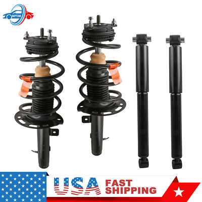 4PCS Complete Struts Shocks w/Coil For 2006 2007 Ford Focus Front ...