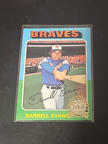 Darrell Evans 2024 Topps Heritage 1975 Topps Buy Back | eBay