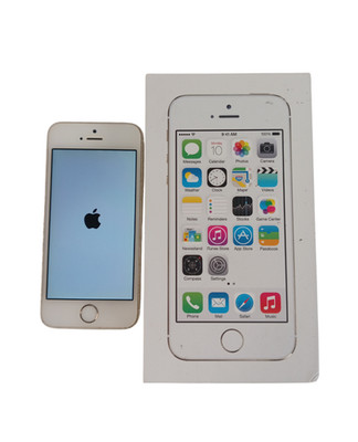 Apple iPhone 5S Model A1457 Gold/White Colour Unlocked GSM Smartphone ...