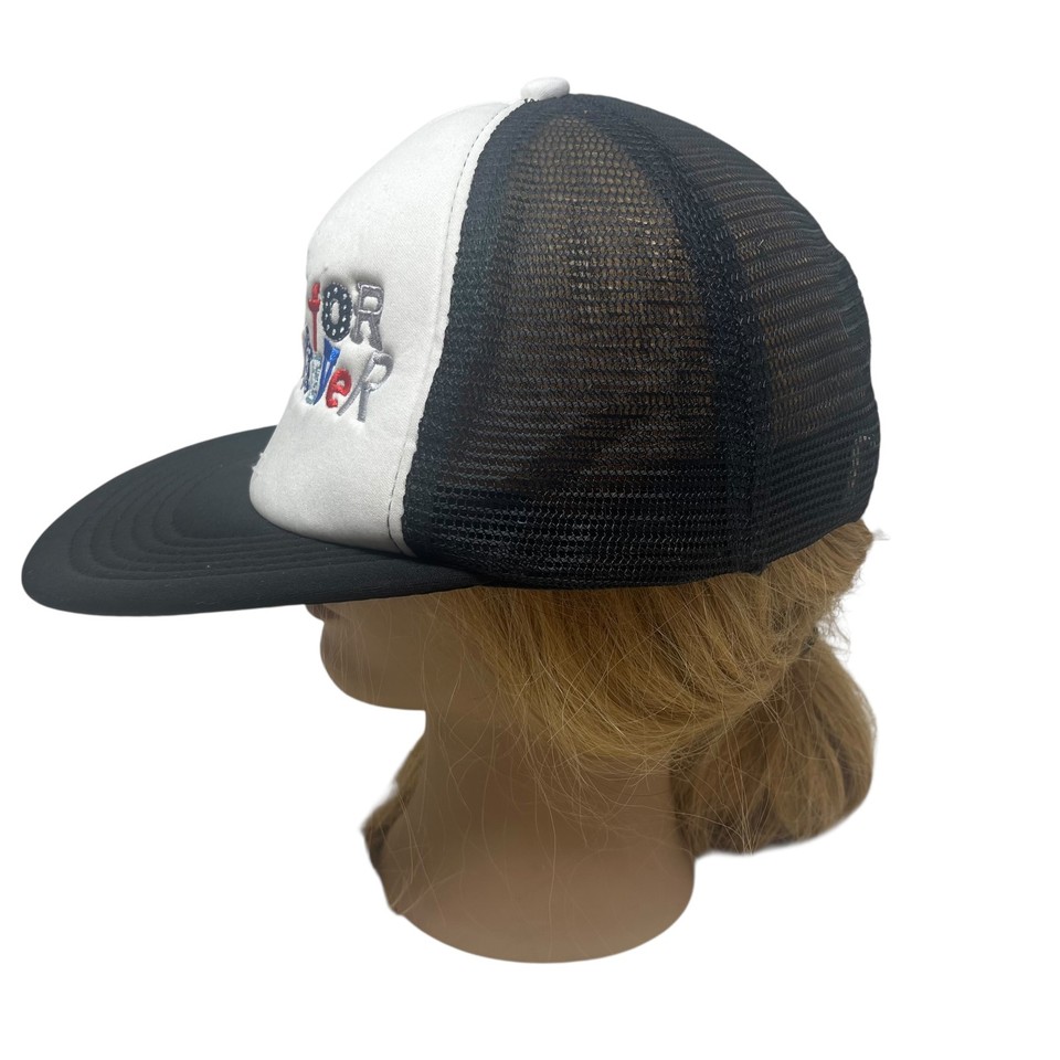 Bud Light #UpForWhatever Snapback Trucker Hat White Black Mesh Cap Beer ...