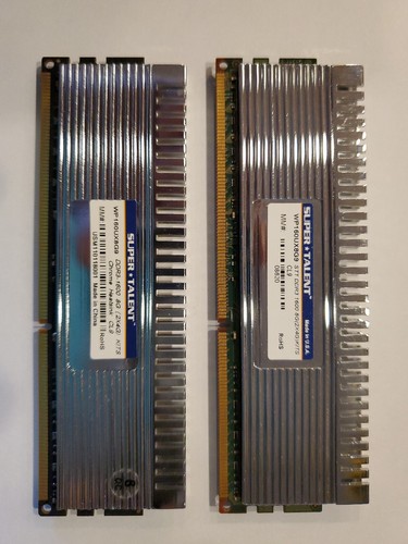 SUPER *TALENT WP160UX8G9 DDR3 1600 8GB (2x4G) MEMORY LOT OF 2 | eBay