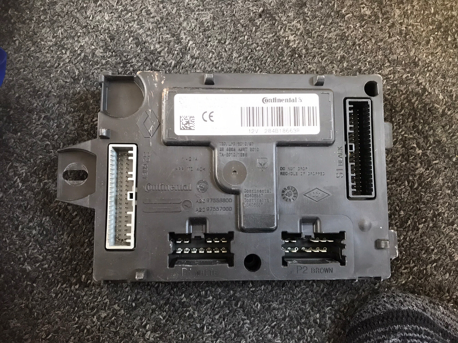 2015 Dacia Sandero BCM BODY CONTROL MODULE 284B18663R | eBay