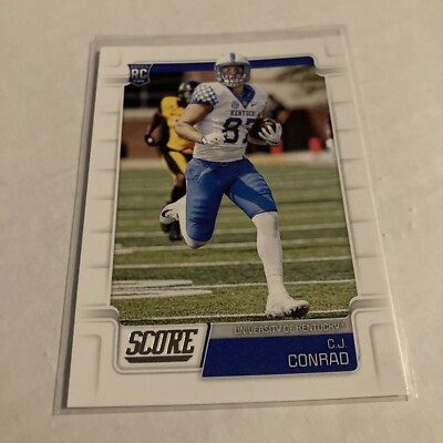 2019 Score Football #427 CJ Conrad Rc | eBay