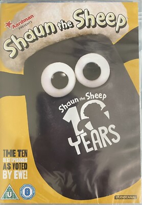 Shaun The Sheep - 10 Years (DVD) - New & Sealed - 10 Best Episodes ...