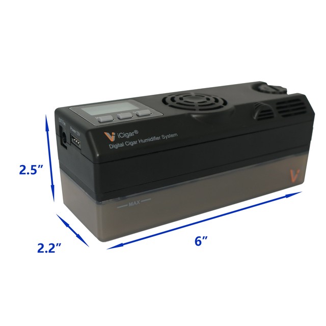 Le Veil Intelligen Digital Cigar Humidifier Extra Water Tank Bluetooth ...