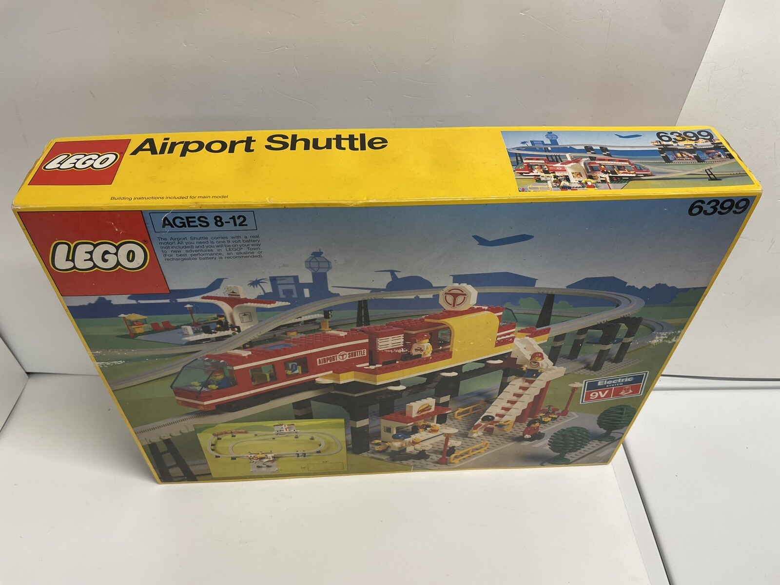 LEGO 6399 Airport Shuttle 100% Complete with Manual and Box ...
