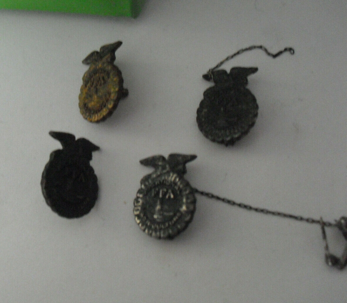 Lot of 4 Vintage FFA Vocational Agriculture Lapel Pins | eBay