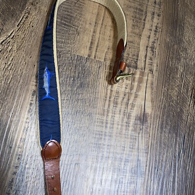 Leather Man Ltd. Fish belt SZ 20 Toddler Little Boys Belt Canvas ...