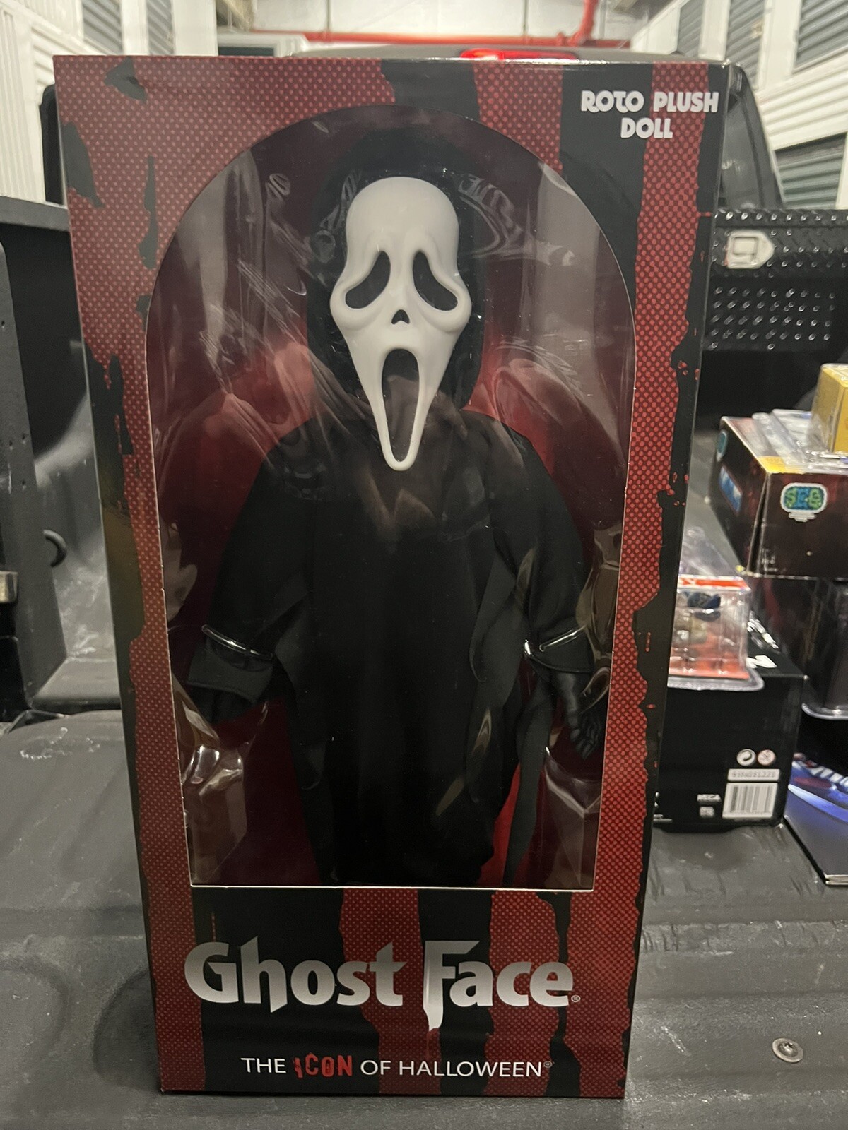 Scream Ghostface 18inch Roto Plush Doll Horror Movie Halloween Mezco ...