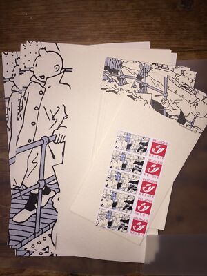 Tintin - Kit à écrire "Bateau" - Hergé - BD | eBay