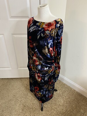 Women’s Vince Camuto Curvy Velvet Scoop Back Dress •Size 18 *NWT ...