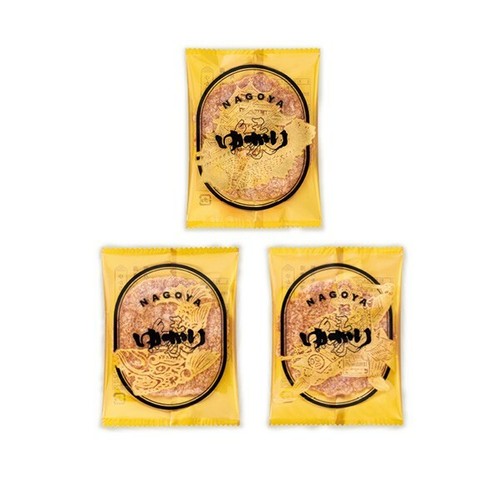 GOLD GIFT Box:) NAGOYA Limited BANKAKU YUKARI JAPAN Shrimp Crackers ...