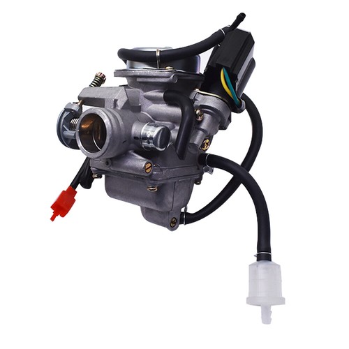 PD24 24mm Carburetor CARB With Electric Choke For 150cc GY6 Mopeds ...