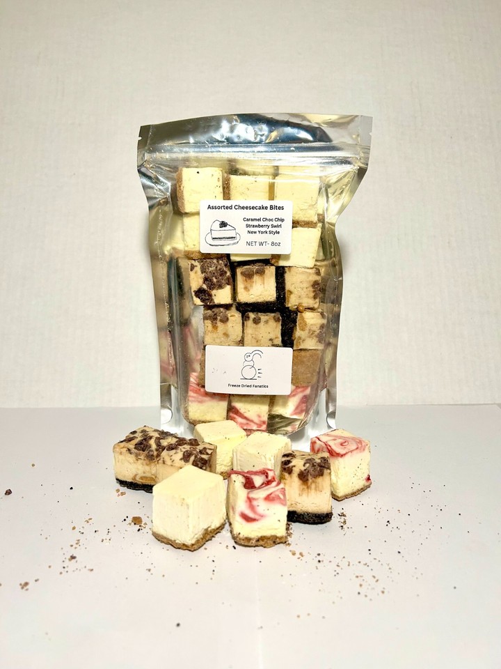 Freeze Dried Cheesecake Members Mark Bulk Choc Strawberry NY Bites ...