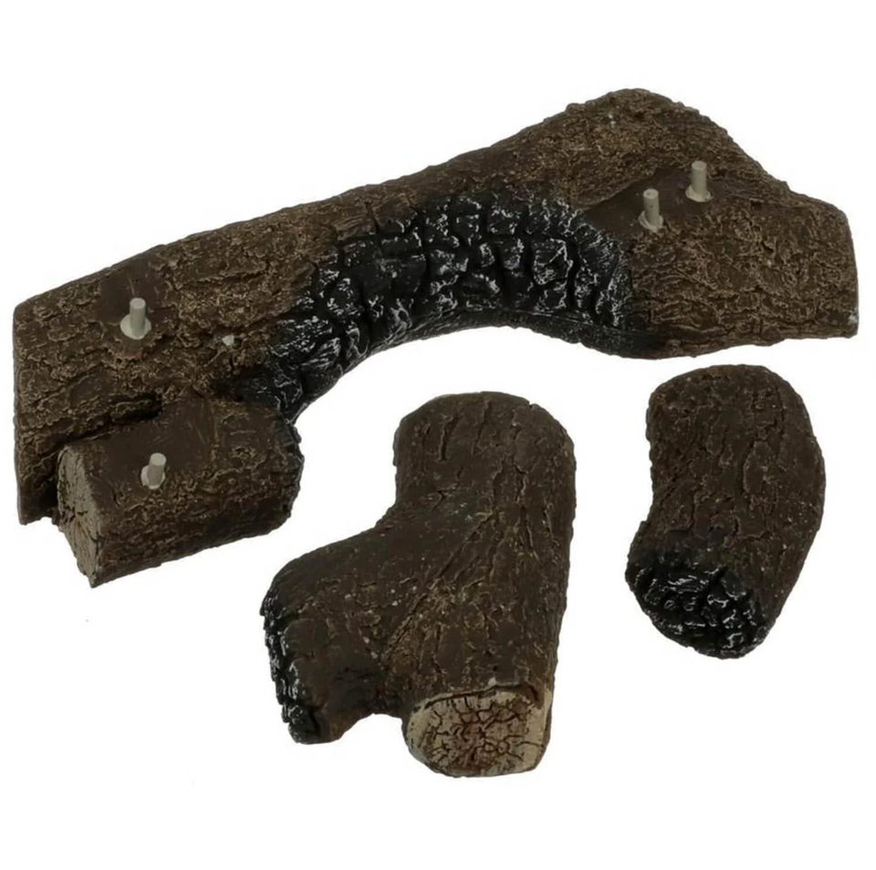 Quadra-Fire OEM Pellet Stove Log Set (811-0592) | eBay