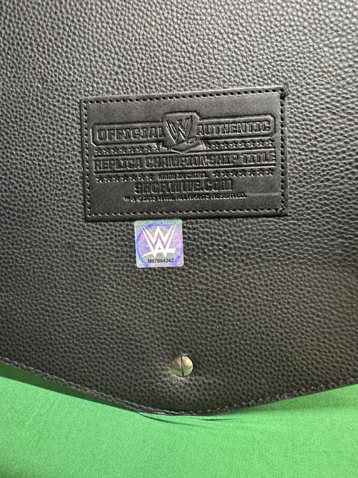 WWE scratch logo championship belt replica Title | eBay