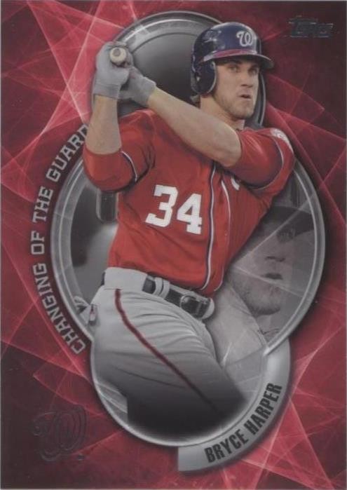 2016 Topps - Changing of the Guard Bryce Harper #CTG-3 for sale online ...