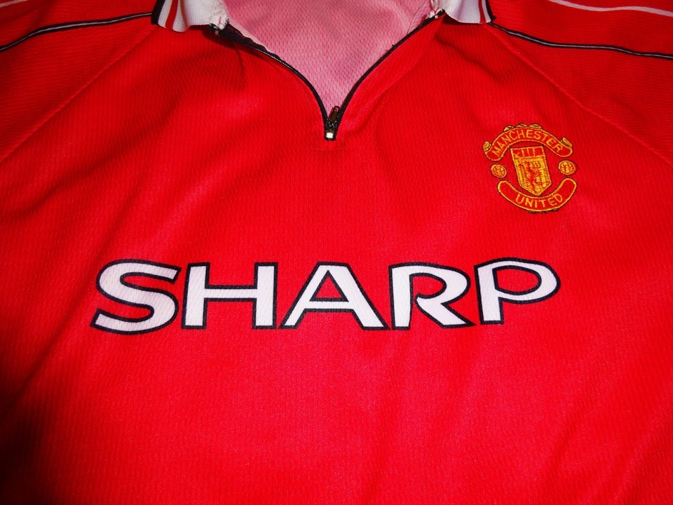 Manchester United football shirt large mens | eBay UK