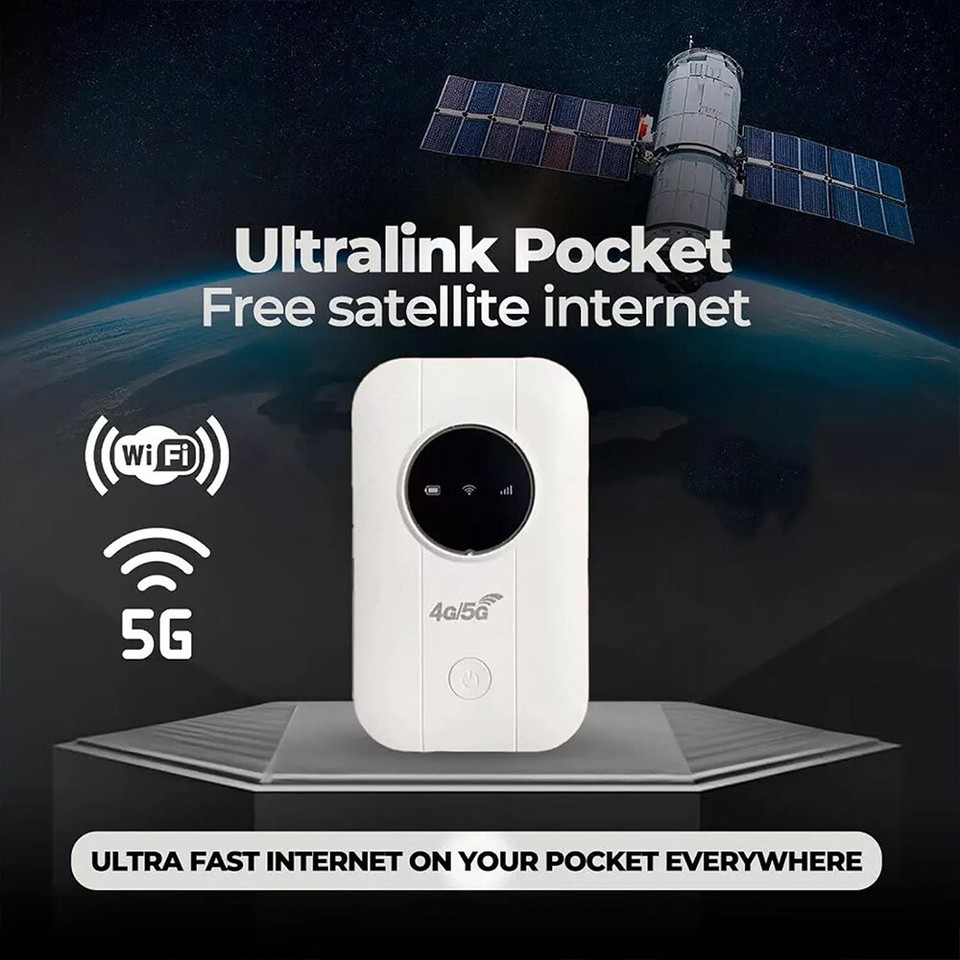 Ultralink Pocket Router, Ultralink Pocket WiFi, New Free Internet in ...