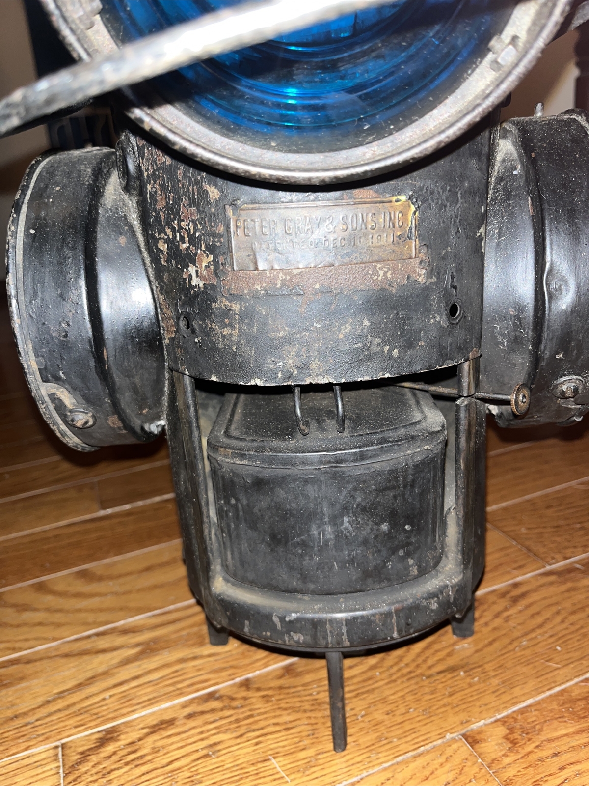 Vintage Peter Gray And Sons Railroad Switch Lamp Lantern | eBay