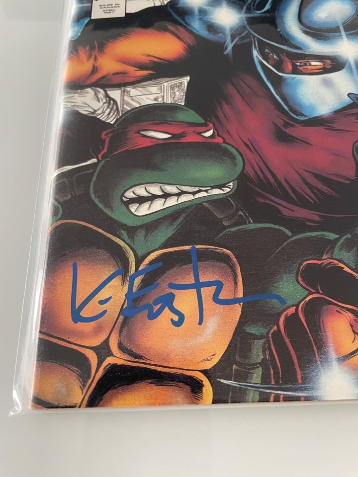 Teenage Mutant Ninja Turtles #10 Mirage Signed by Kevin Eastman | eBay