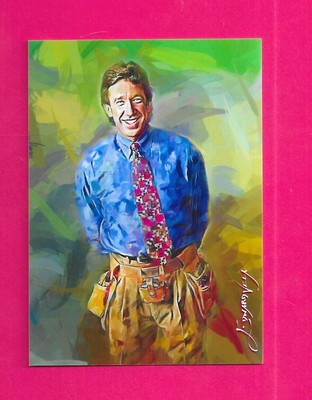 Tim Taylor Artist Signed Giclee Sketch Print Card 2 50/50 Tim Allen ...