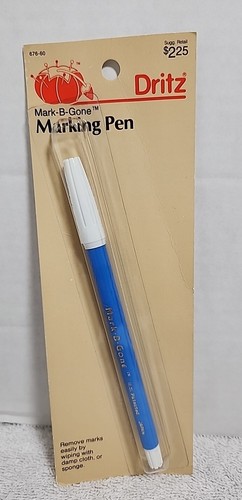 Dritz 676-60 Mark-B-Gone Marking Pen-Blue 1991 NOS | eBay